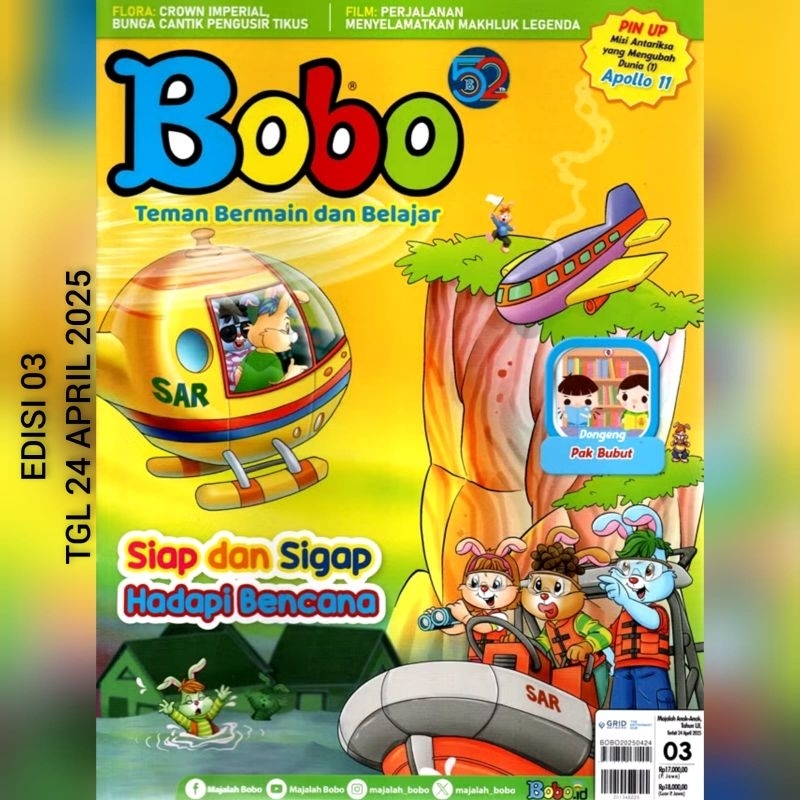 Jual MAJALAH BOBO EDISI APRIL 2025 | Shopee Indonesia