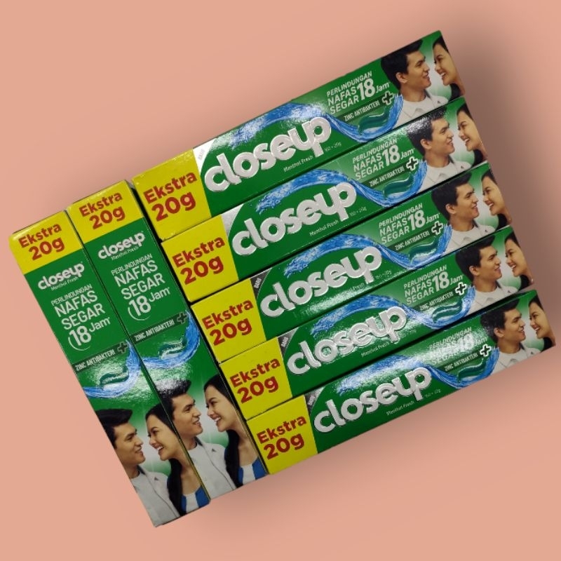 Jual close up gel green ever fresh 160+20gram | Shopee Indonesia