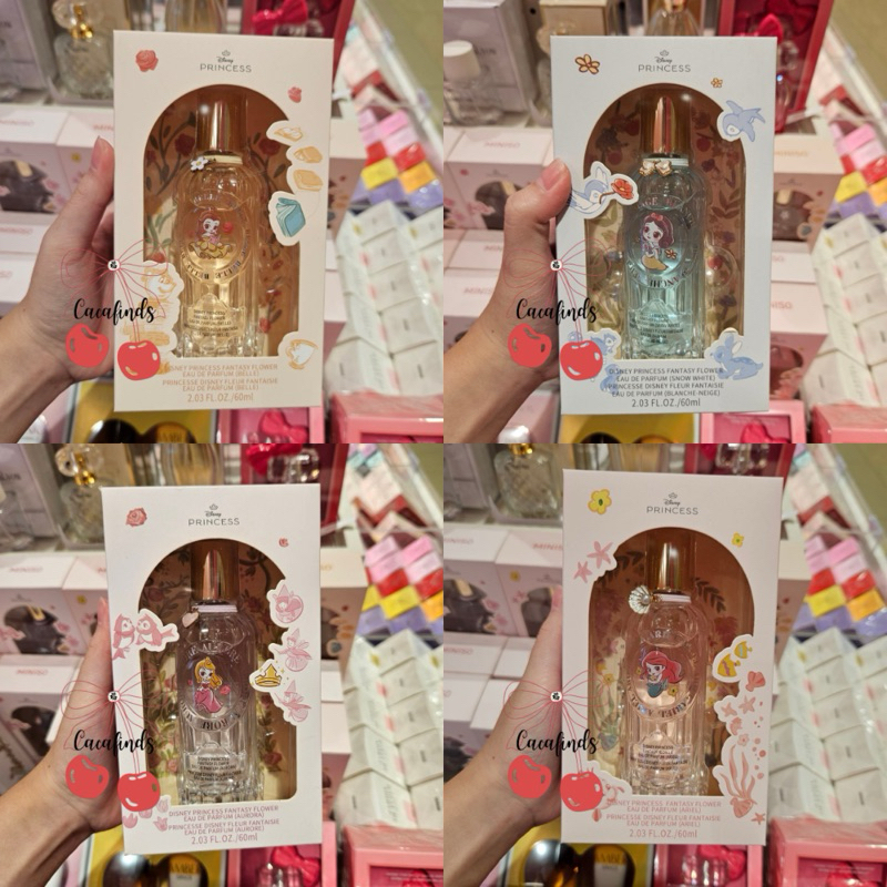 Jual MINISO x Disney‼️Parfum EDP Disney Princess Fantasy Flower (60ml ...