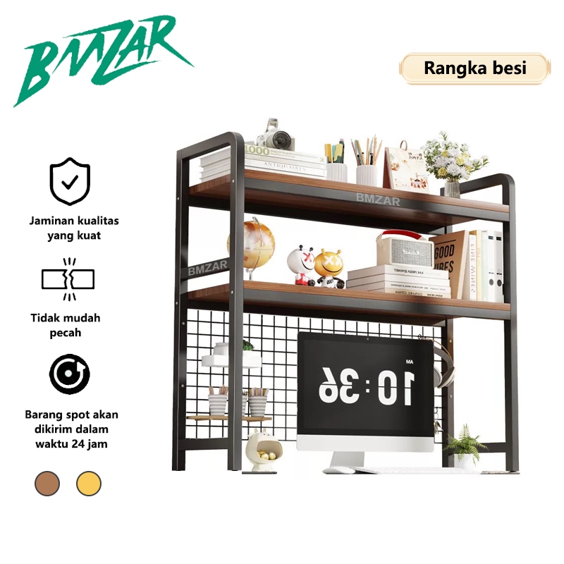Jual BMZAR Rak Desktop Rak buku Storage Rak Organizer Desktop Rak Meja ...
