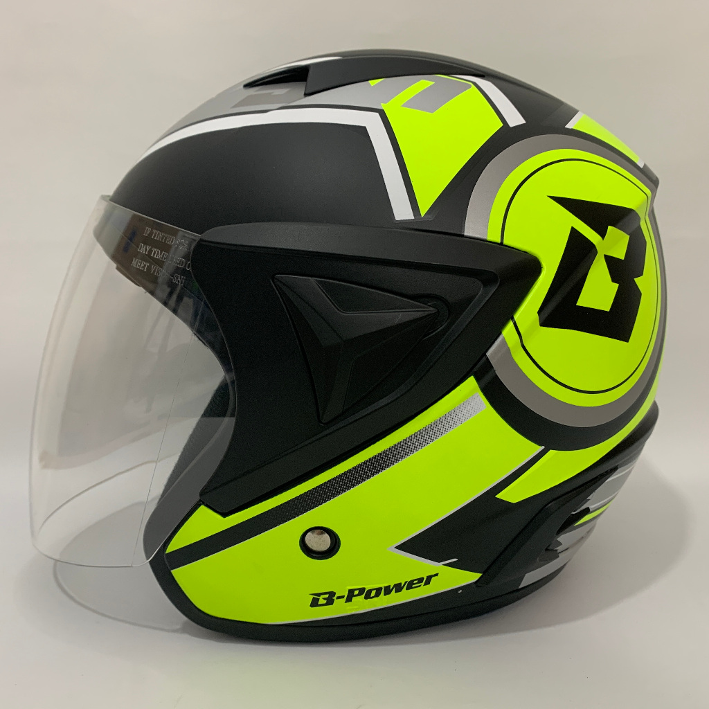 Jual Helm BXP JP13 BXV Kuning Doff - Helmet SNI Dewasa | Shopee Indonesia