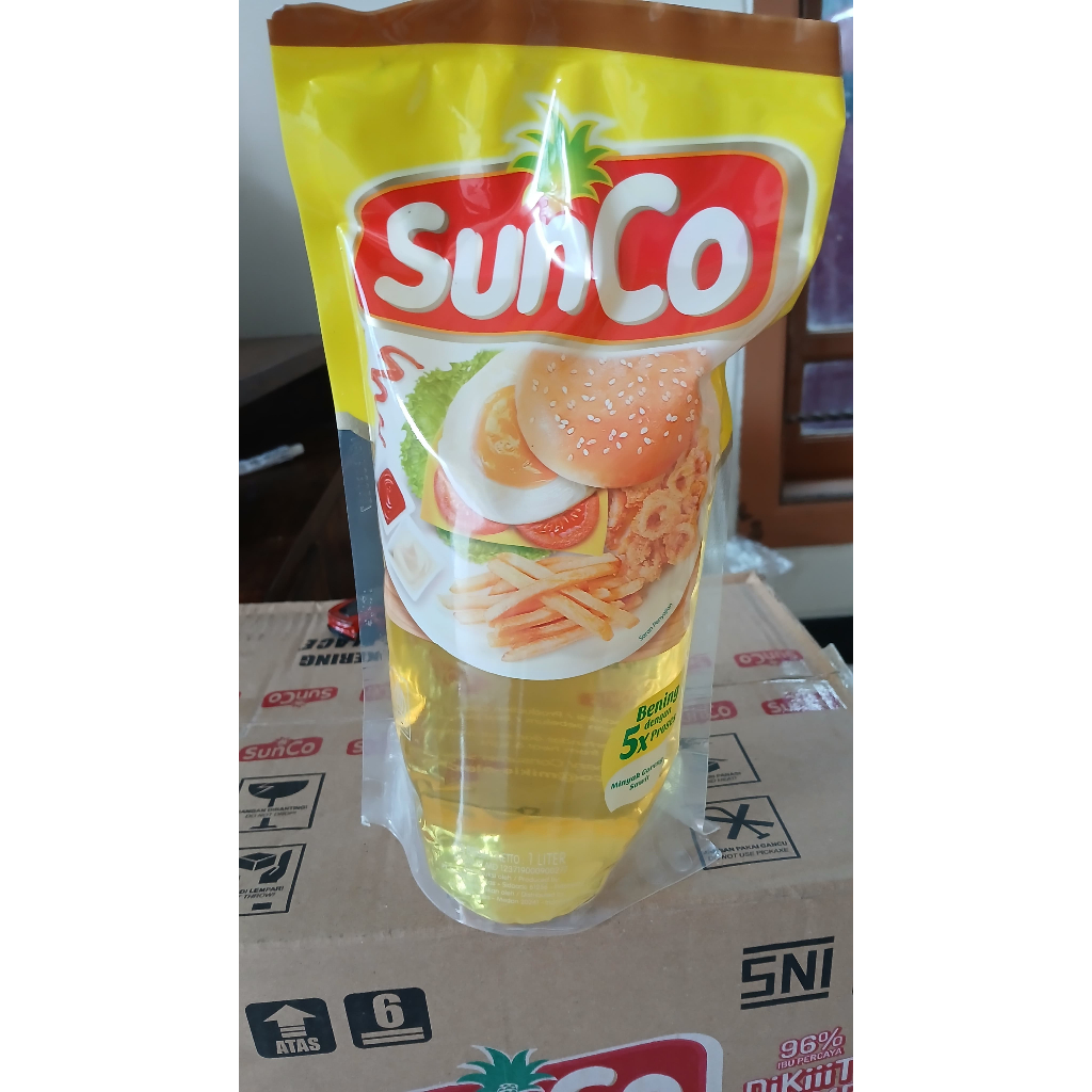 Jual minyak sunco kelapa sawit minyak bening 1 liter | Shopee Indonesia