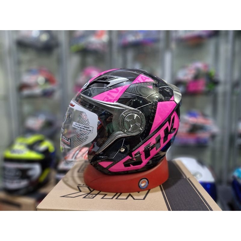 Jual NHK GLADIATOR TRIVIAL OPEN FACE DOBLE VISOR | Shopee Indonesia