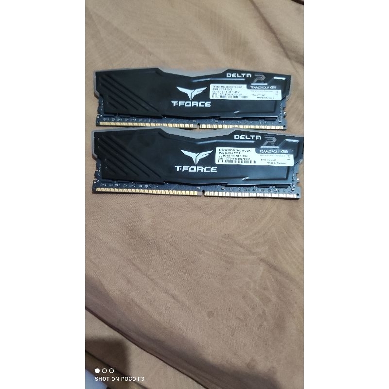 Jual RAM T-FORCE DELTA RGB DDR4 16 GB/8x2 | Shopee Indonesia