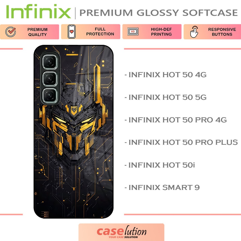 Jual Glossy Softcase For INFINIX Hot 50 4G | Hot 50 5G | Hot 50 Pro 4G ...