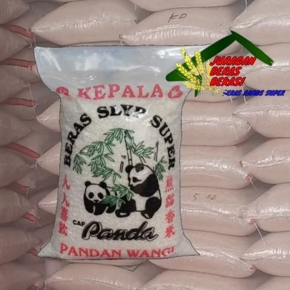 Jual BERAS PANDAN WANGI CAP PANDA 5KG,10KG,20KG | Shopee Indonesia