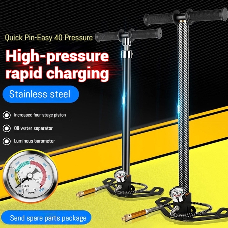 Jual COD Pompa Pcp 4 Stage 6000 Psi Pompa Ban Sepeda Dan Motor Tahan ...