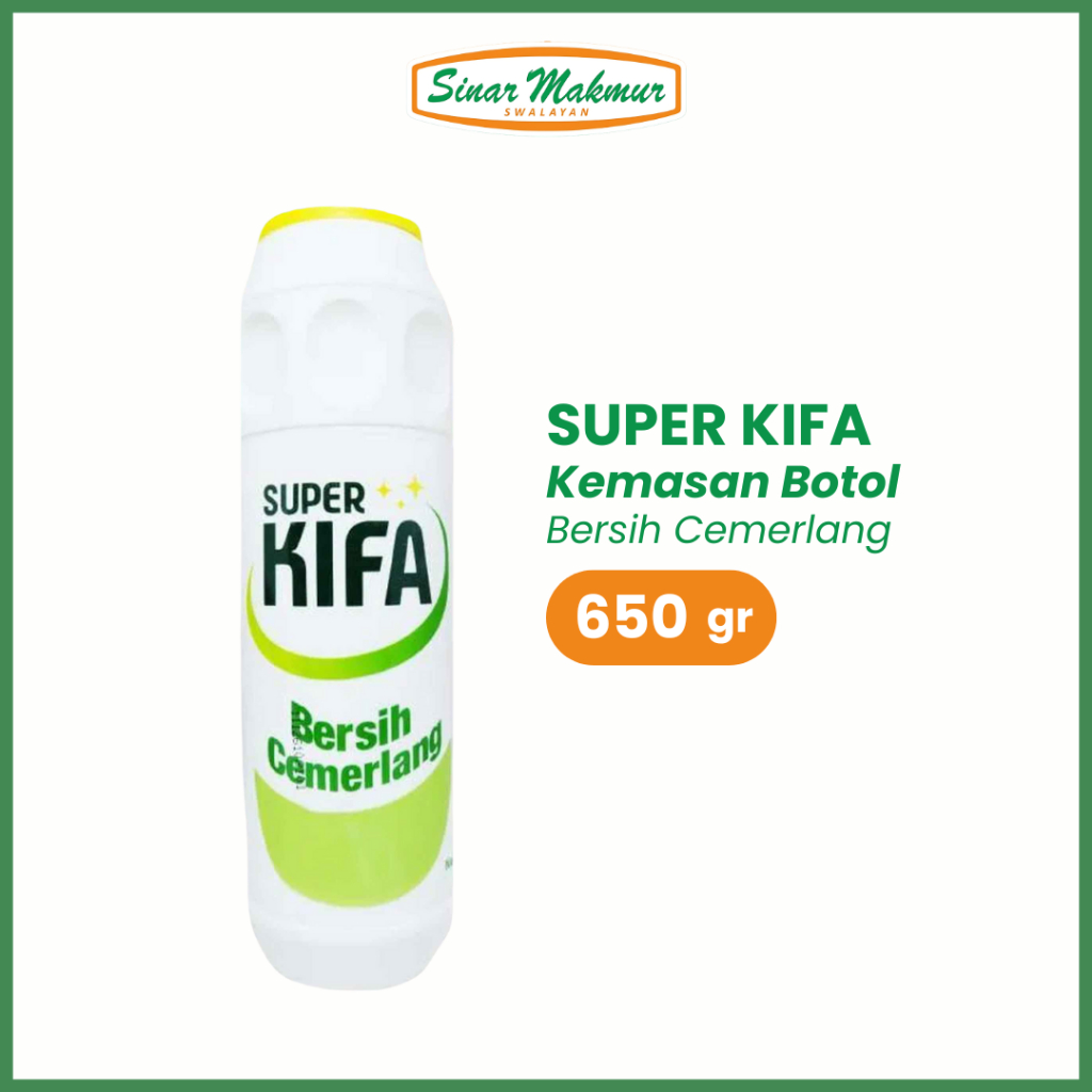Jual SUPER KIFA Bersih Cemerlang Kemasan Botol 650gr | Shopee Indonesia