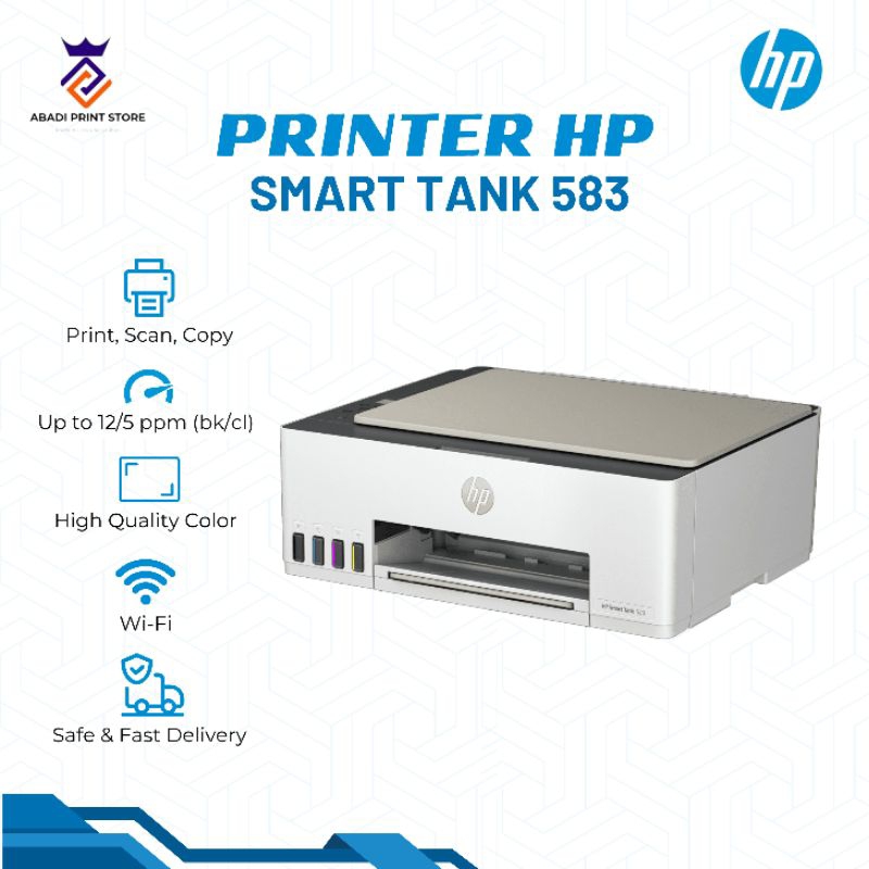 Jual Printer Hp Smart Tank 583 (TKDN) | Shopee Indonesia