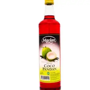 Jual sirup marjan botol merah ( coco pandan ) | Shopee Indonesia