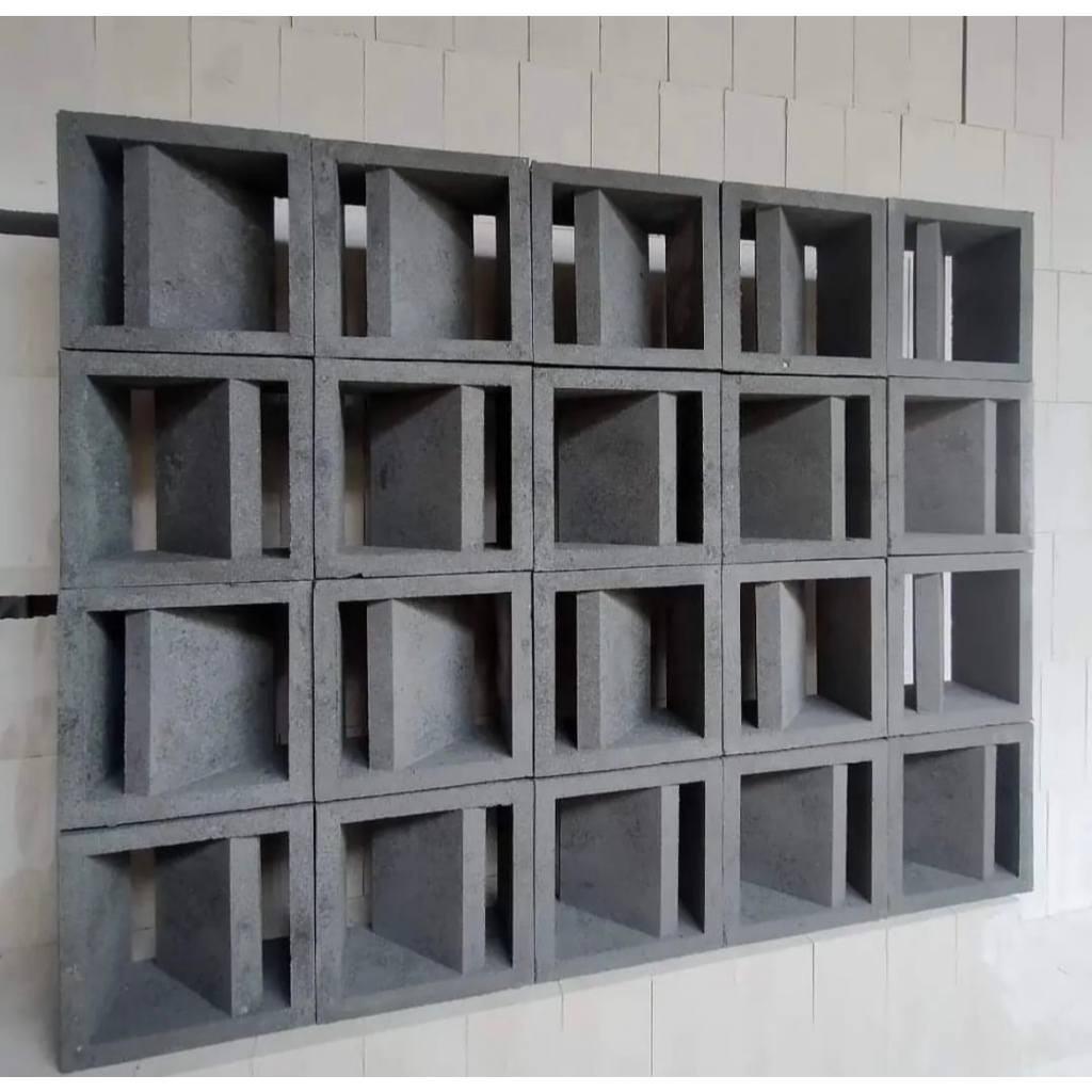 Jual Roster Beton Anti Tampias / Roster Beton Modern / Roster Beton Abu ...