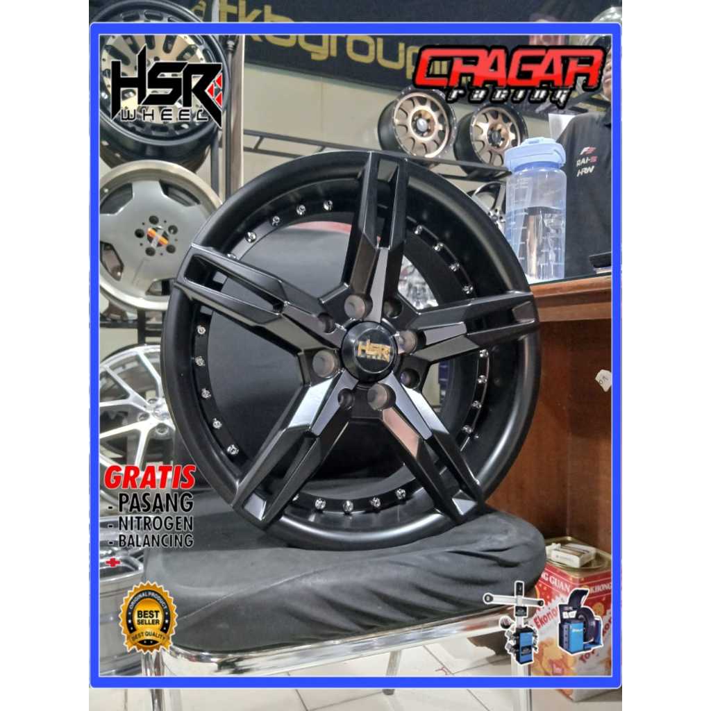 Jual Velg Mobil Hsr Keunikai R15 Lubang 4 Buat Brio Sigra Calya Wuling Binguo Dll | Shopee Indonesia