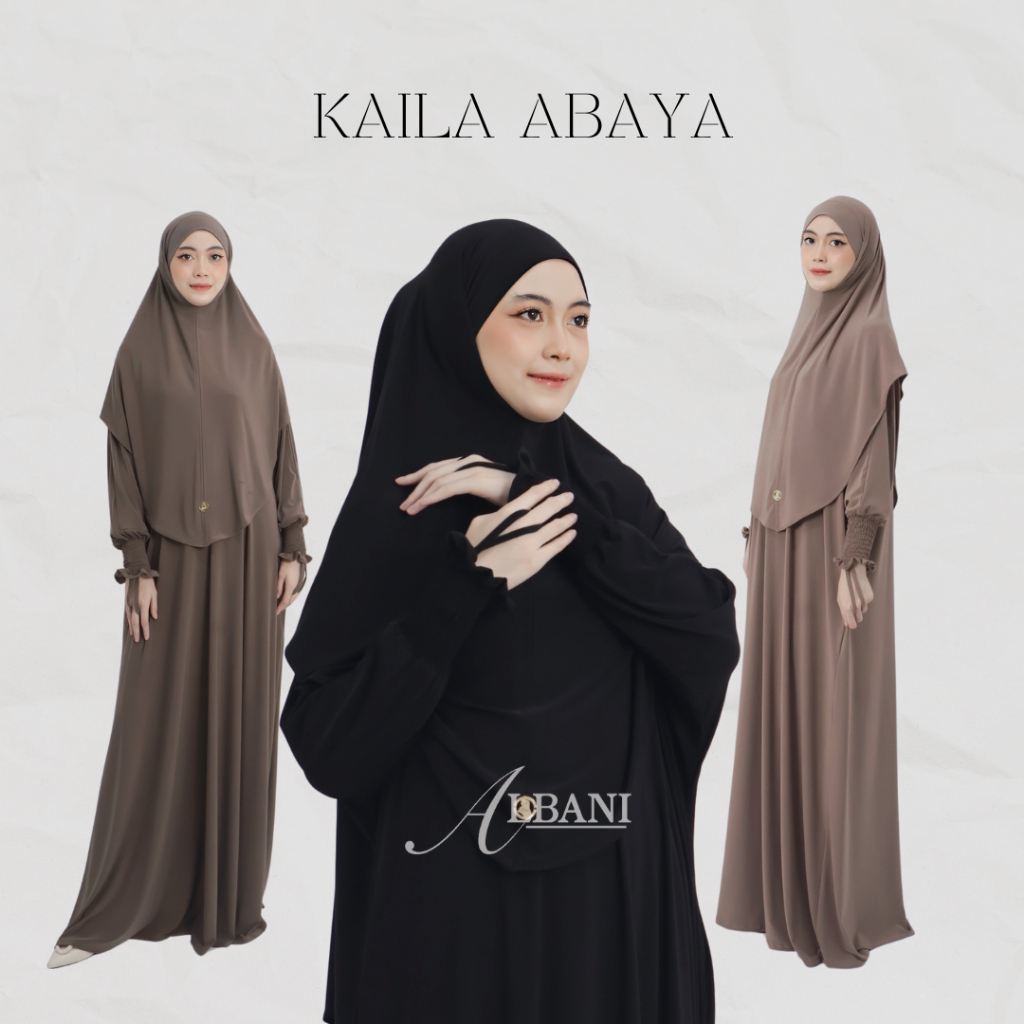 Jual Kaila Abaya by Albani Collection | Shopee Indonesia