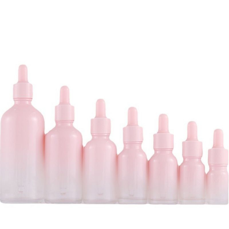 Jual botol oil/serum gradian pink berpipet | Shopee Indonesia