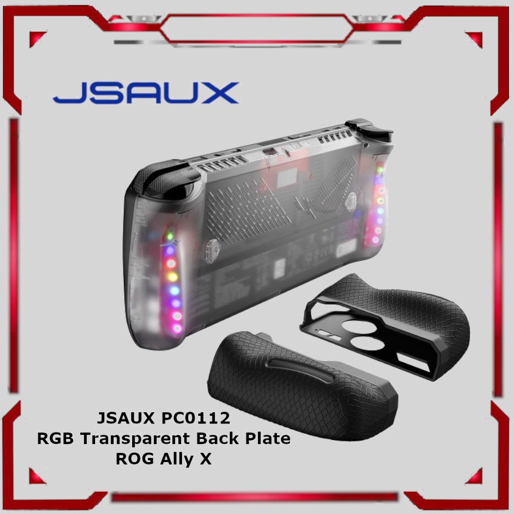 Jual JSAUX RGB Transparent Back Plate for ROG Ally X Backplate Cover ...