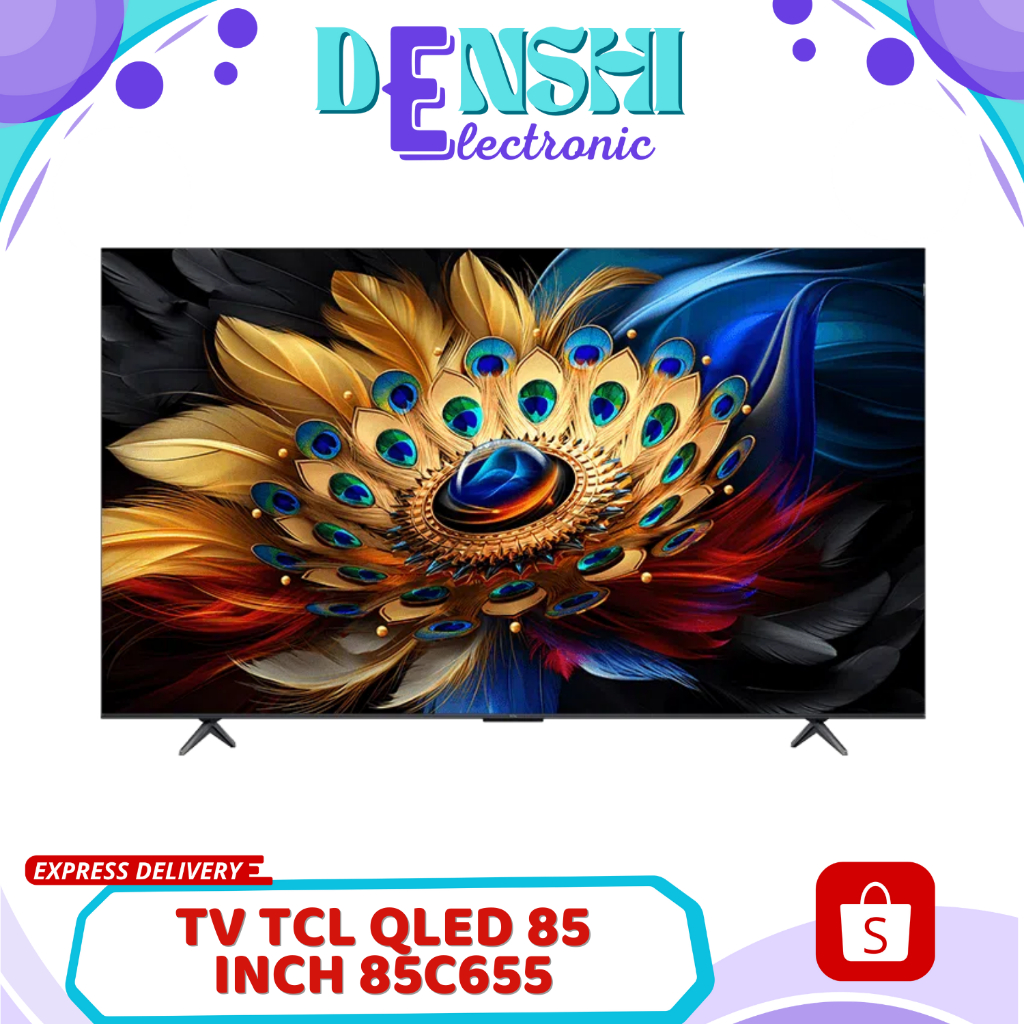 Jual TCL 85C655 85 INCH QLED PRO 4K 120HZ GOOGLE TV ONKYO | SMART TV ...
