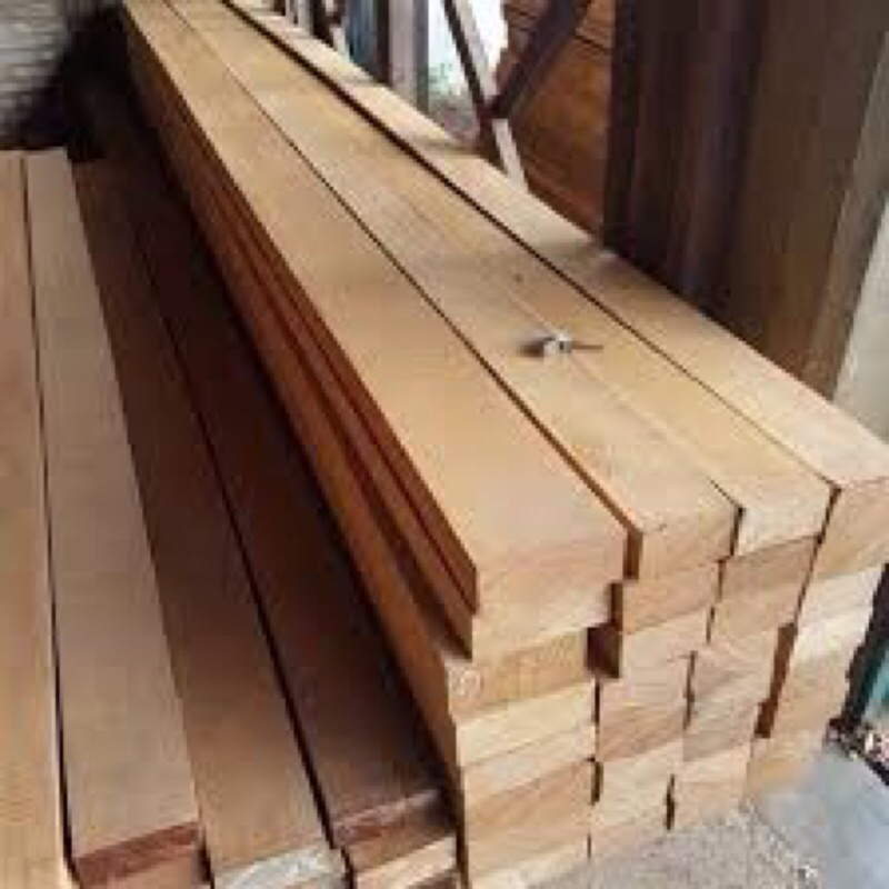 Jual kayu 2x3 isi 10 batang panjang 2 meter kayu reng finishing serut ...