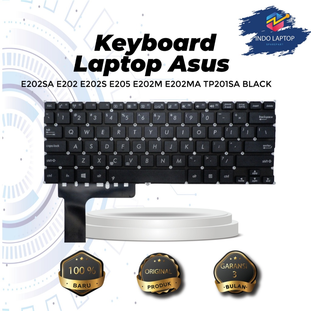 Jual Keyboard Laptop Asus EeeBook E202SA E202 E202S E202M E202MA ...