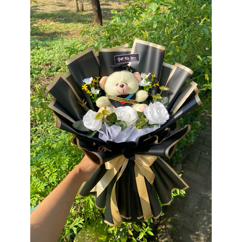 Jual (READY) BUKET BONEKA WISUDA HADIAH WISUDA MURAH CEWEK COWOK ...