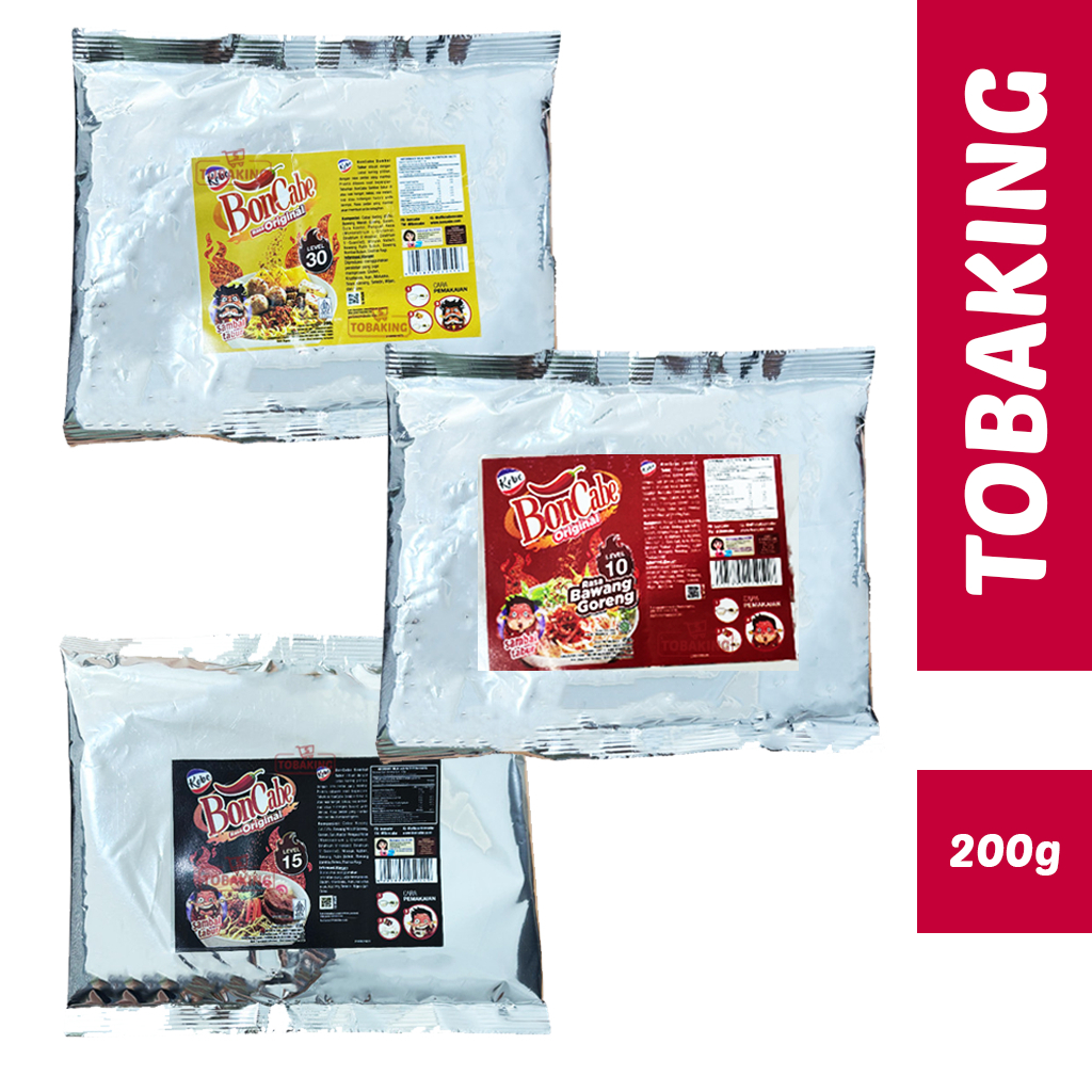 Jual Boncabe Sambal Tabur Level 10 15 30 Bubuk Cabe Kobe Chili Powder ...