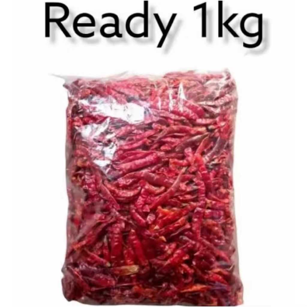 Jual Cabai Kering / Cabe Kering Teja India Grade A 1kg Tanpa Tangkai ...