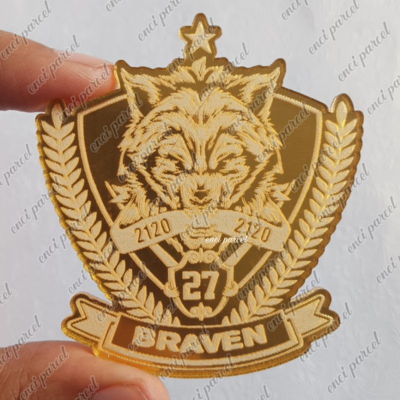 Jual logo braven pk 27 simbol bintara army twenty seven lambang ...