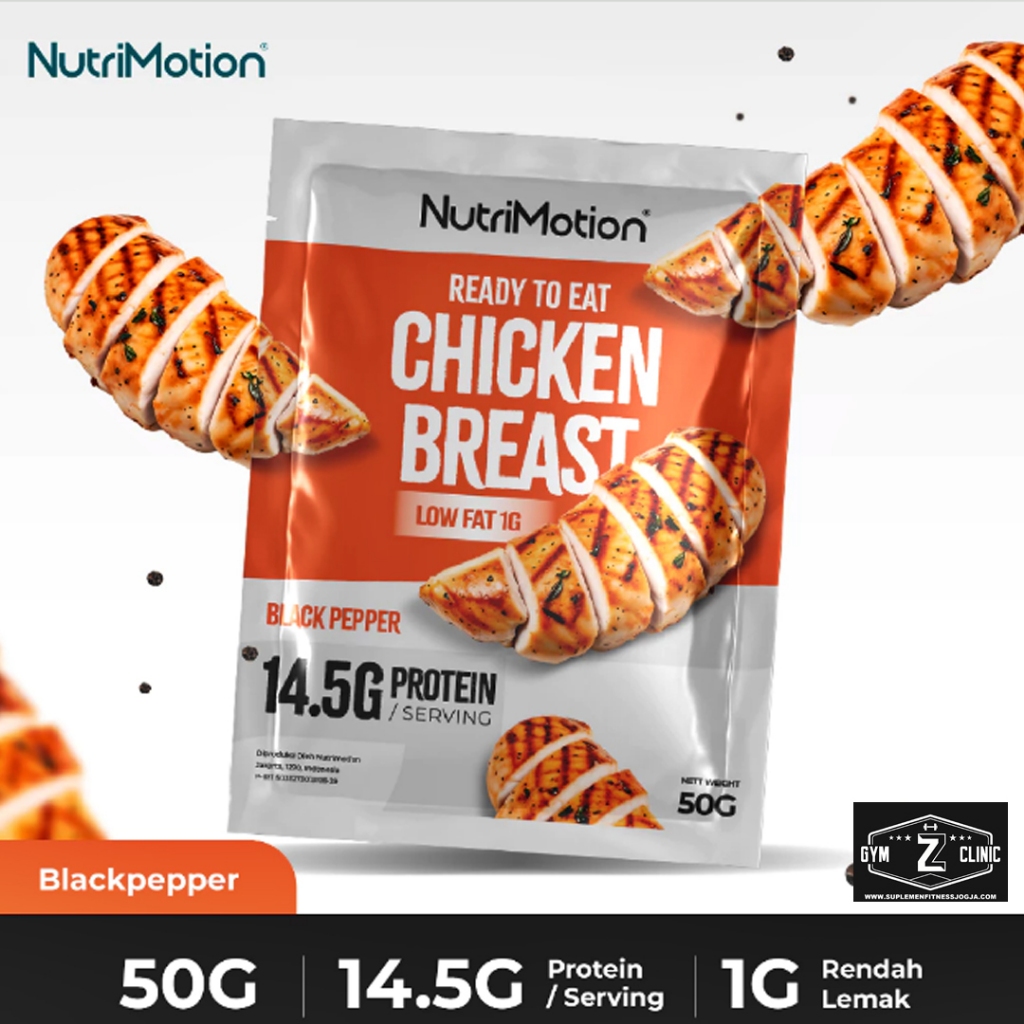 Jual Nutri Motion Ready To Eat Chicken Breast Bundling Pack (50g ...