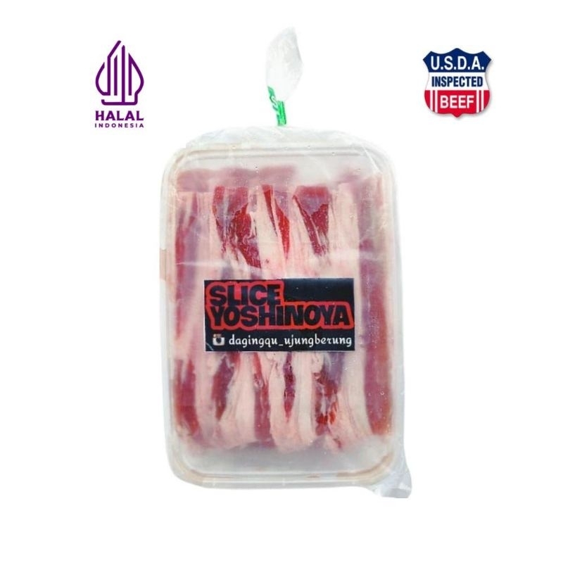 Jual Slice Yoshinoya | USA Shortplate | Daging Slice Tipis dengan Lemak ...