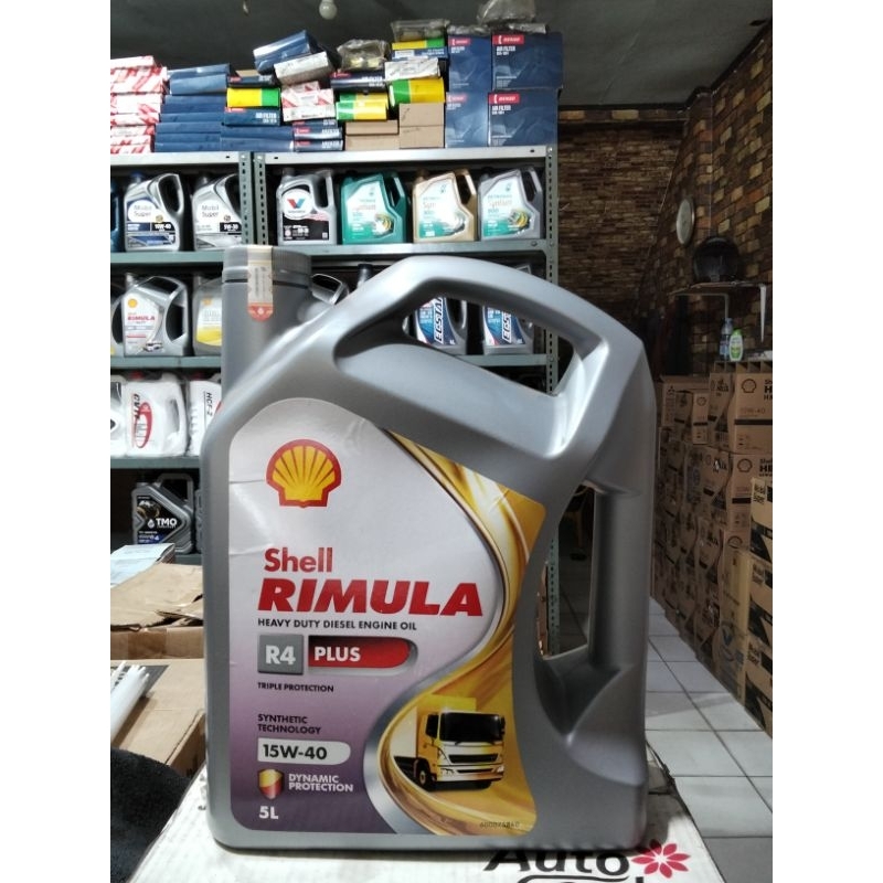 Jual OLI SHELL RIMULA 15W-40 R4 PLUS 5 LITER | Shopee Indonesia