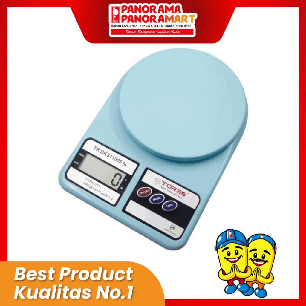 Jual TIMBANGAN DIGITAL TORA 5KG-1105N / TORA Timbangan Digital 5kg ...