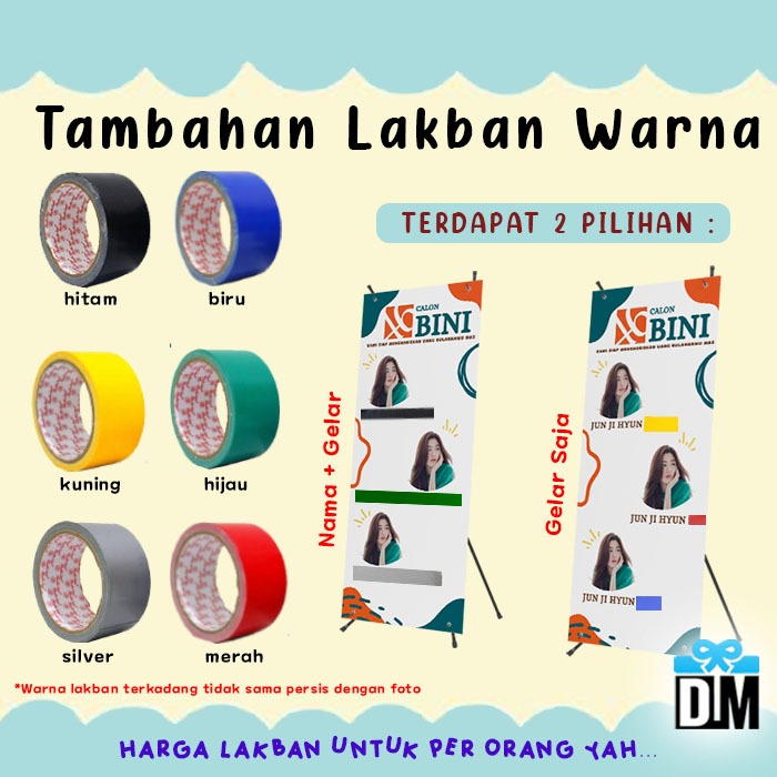 Jual Sticker Wisuda Sidang Graduation Lakban Penutup Gelar Wisuda ...