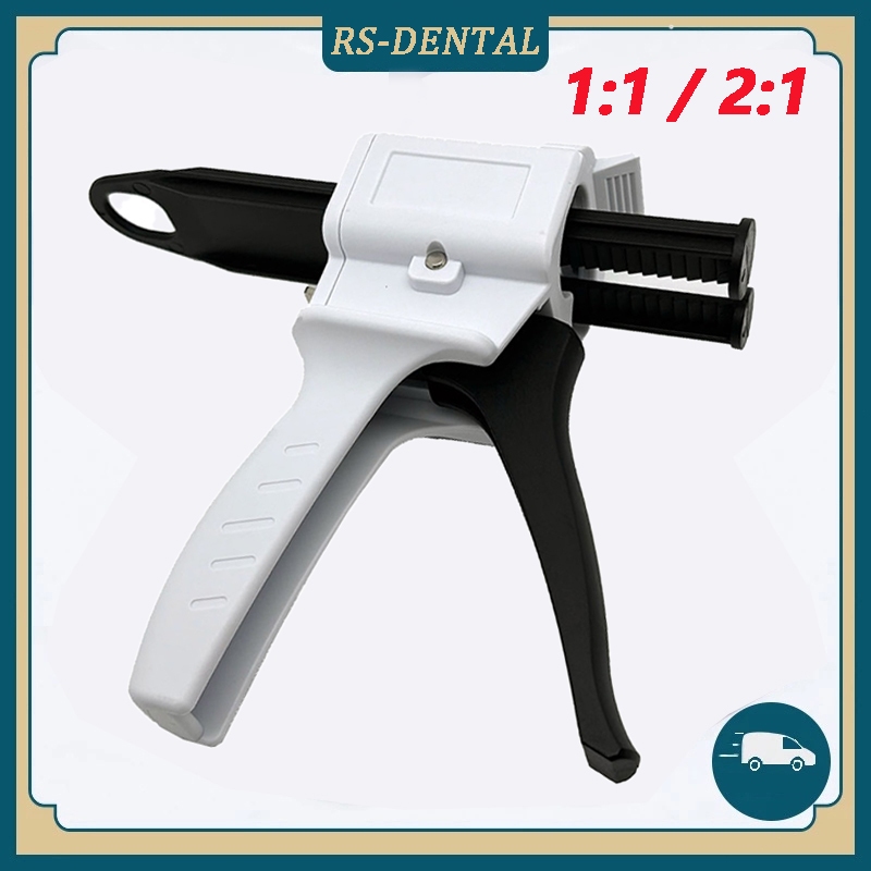 Jual Gun light body dental dispensing mixing gun 1:1 2:1 cartridge ...