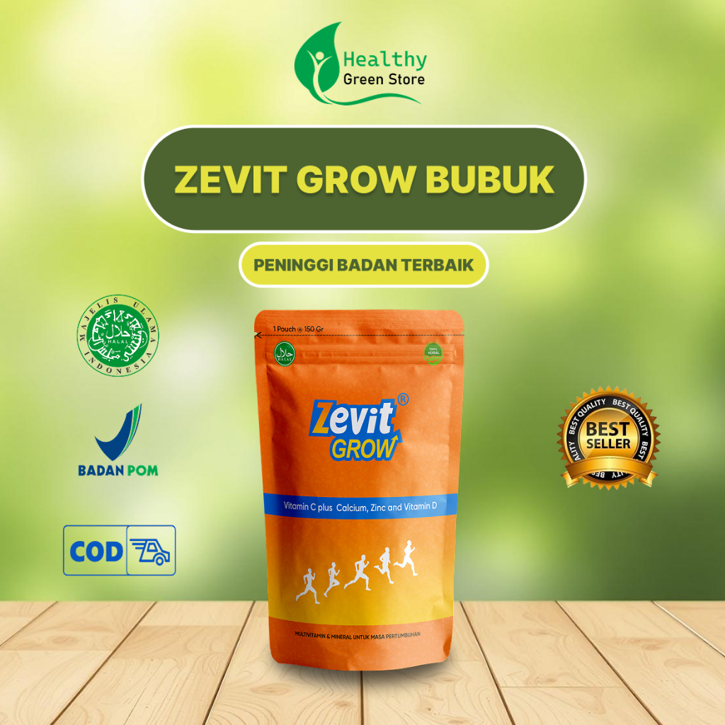 Jual Zevit Grow Susu Peninggi Badan Ampuh – Kalsium, Zinc ...