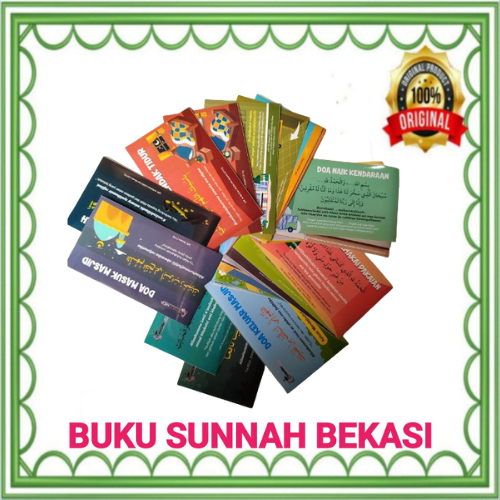 Jual STIKER DOA DAN DZIKIR PILIHAN UKURAN LEBIH BESAR 10 X 16 cm, isi ...