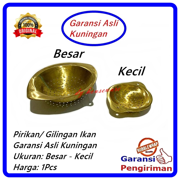 Jual Pirikan Ikan Kuningan Cetakan Pempek Kerupuk Ukuran Lubang +- 2.5 ...