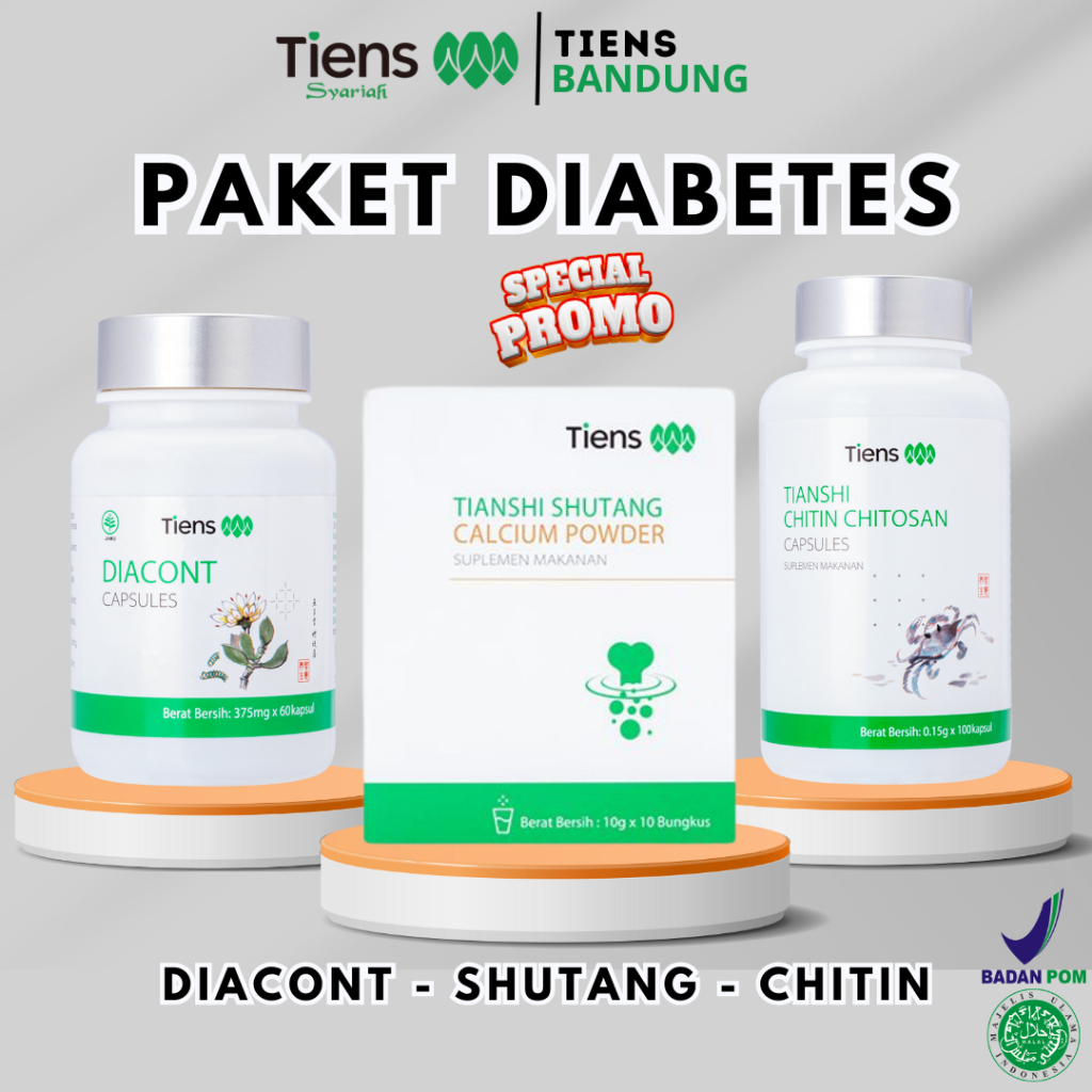 Jual Paket Diabetes Tiens Susu Labu China Shutang Kapsul Labu China ...