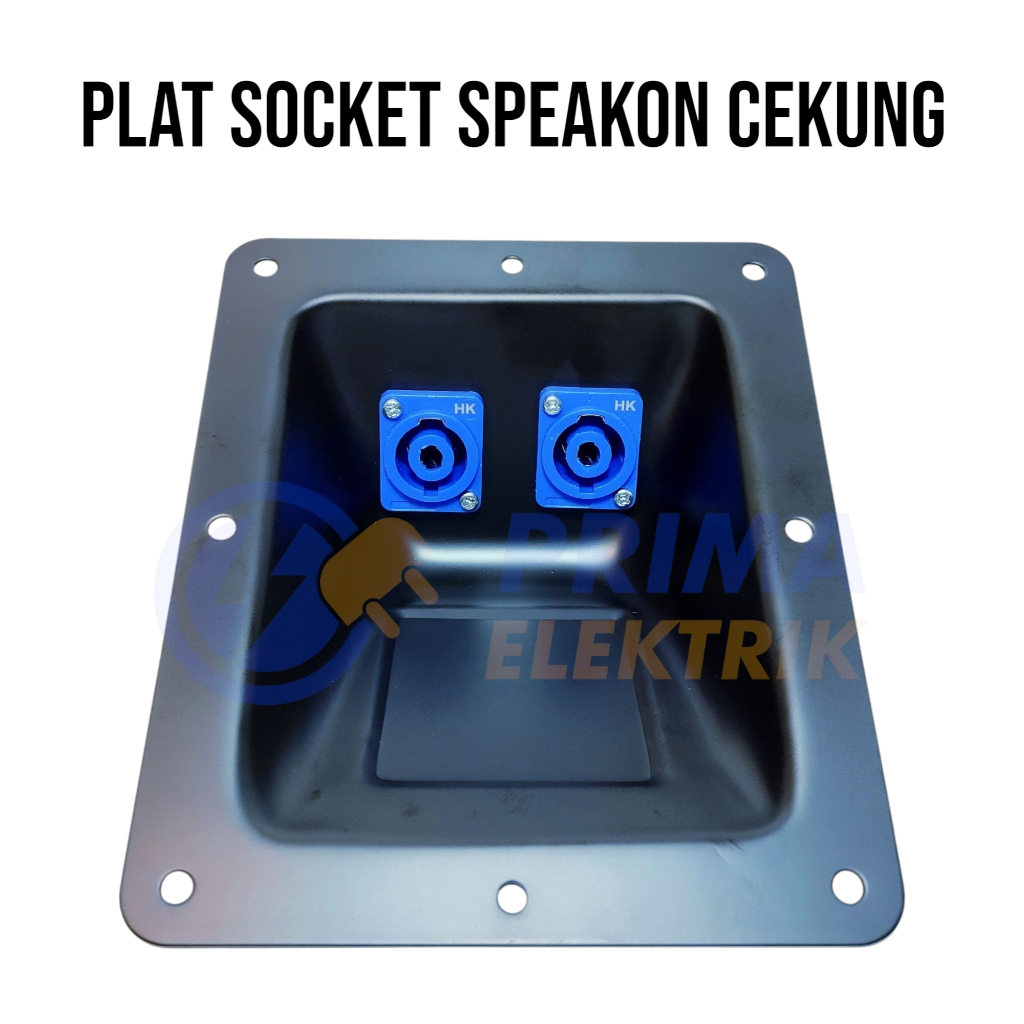 Jual Plat Socket Speakon CEKUNG + Socket Speakon HK (Paket) | Shopee ...