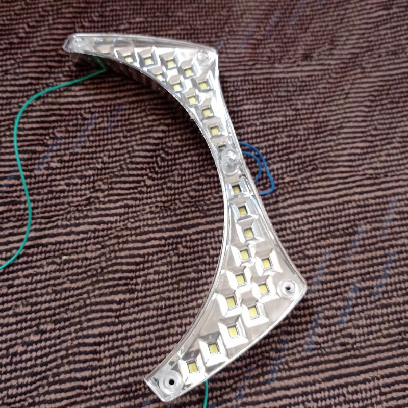 Jual Lampu Led 24 mata 3,7 volt ex lampu emergenci | Shopee Indonesia