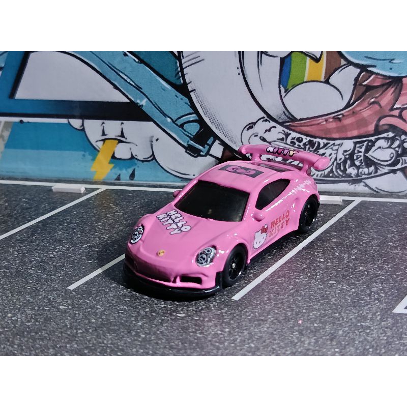 Jual HOTWHEELS PORSCHE 911 GT3 RS CUSTOM HELLO KITTY | Shopee Indonesia