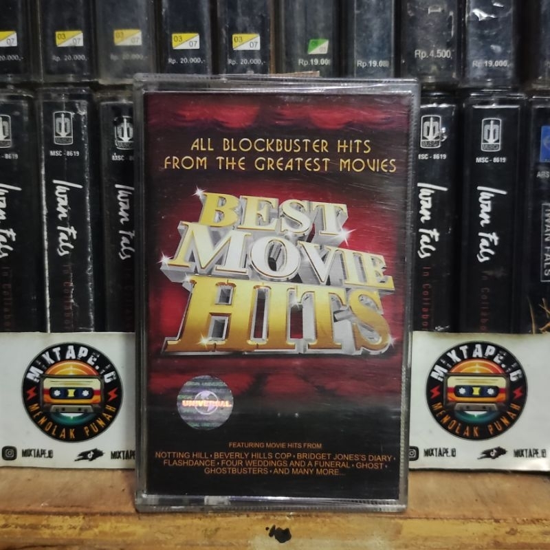 Jual Kaset Pita - Best Movie Hits - Kompilasi Barat - Radio Tape - Kaset - Radio - Pemutar Kaset ...