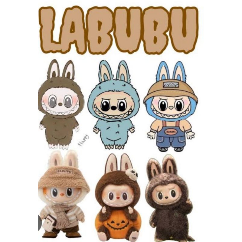 Jual stiker/topper/hiasan kue labubu | Shopee Indonesia