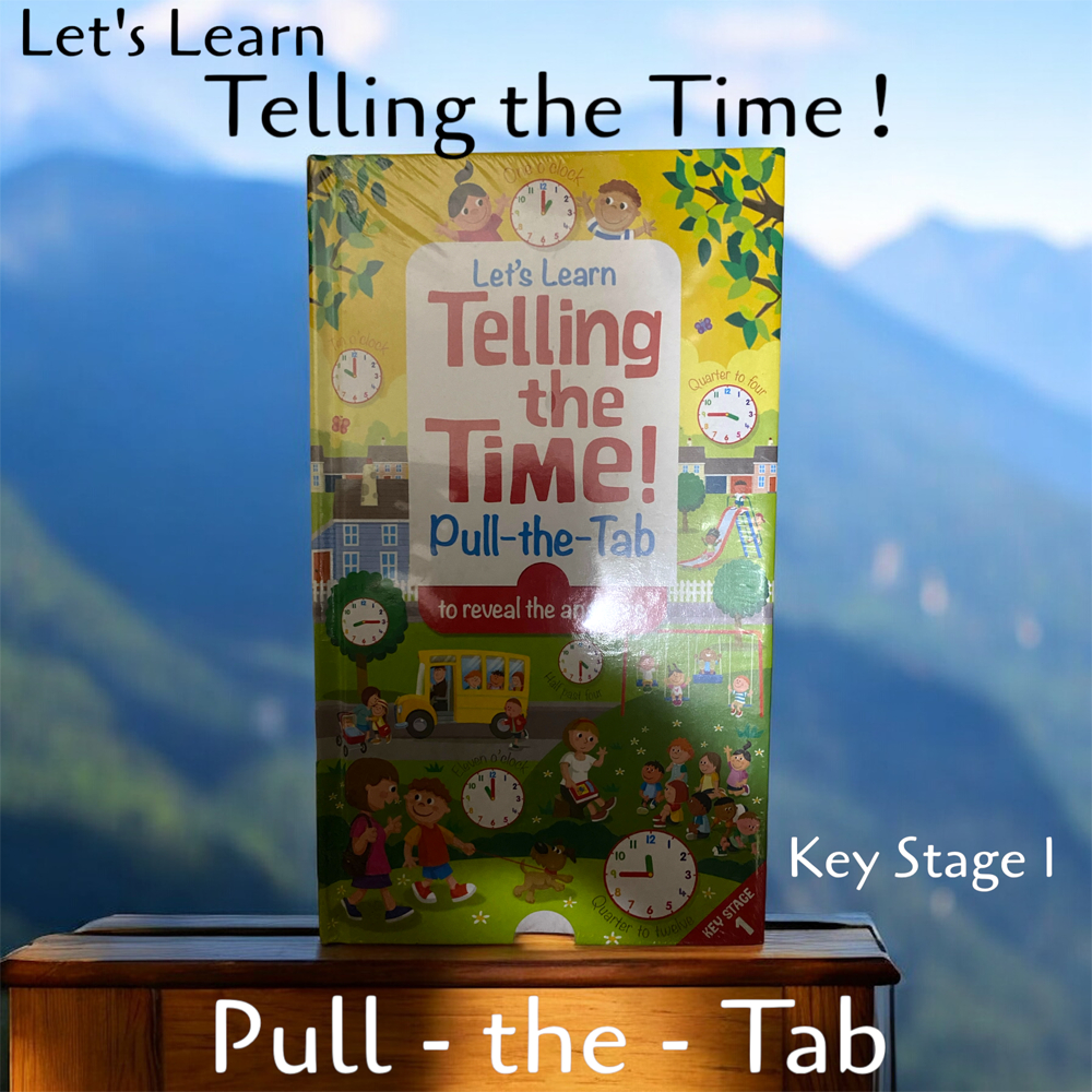 Jual Lets Learn Telling the Time Let's Learn Telling the Time Pull the ...
