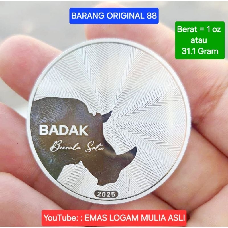 Jual 31.1 GR PERAK BATANGAN MURNI 3.3 GRAM ASLI ORIGINAL BARU TERMURAH ...