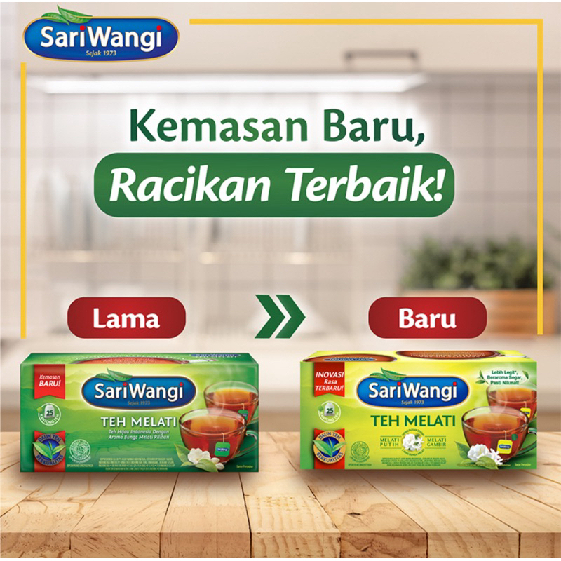 Jual Sari wangi teh celup melati jasmine tea box isi 30 | Shopee Indonesia