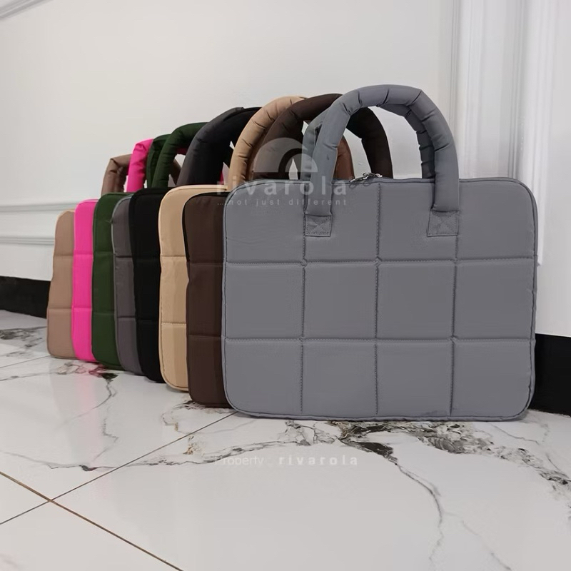 Jual Tas laptop puffy Tas laptop seleve tas sekolah tas kuliah tas ...