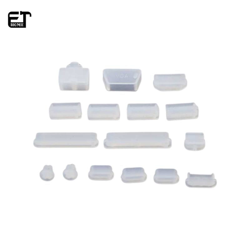 Jual Laptop Dust Plug Cover USB HDMI VGA AUX Silicone 16 PCS | Shopee ...