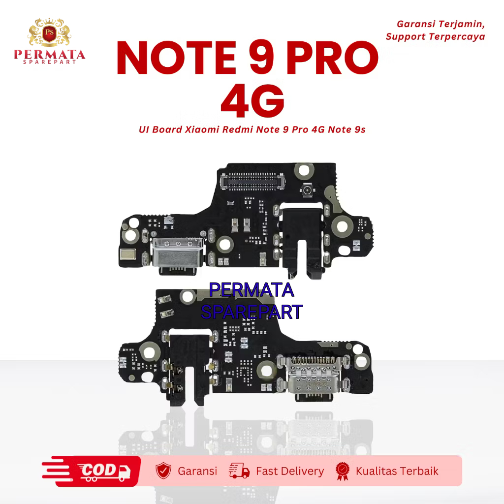 Jual PAPAN CAS XIAOMI REDMI NOTE 9 PRO 4G | NOTE 9S | KONEKTOR CAS HP ...