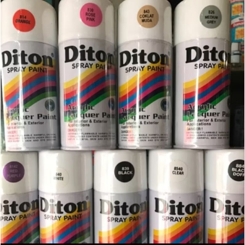 Jual PILOX DITON 300cc 300 Cc Cat Semprot Pylox Pilok Warna Solid Metalic Candy KHUSUS BATAM ...