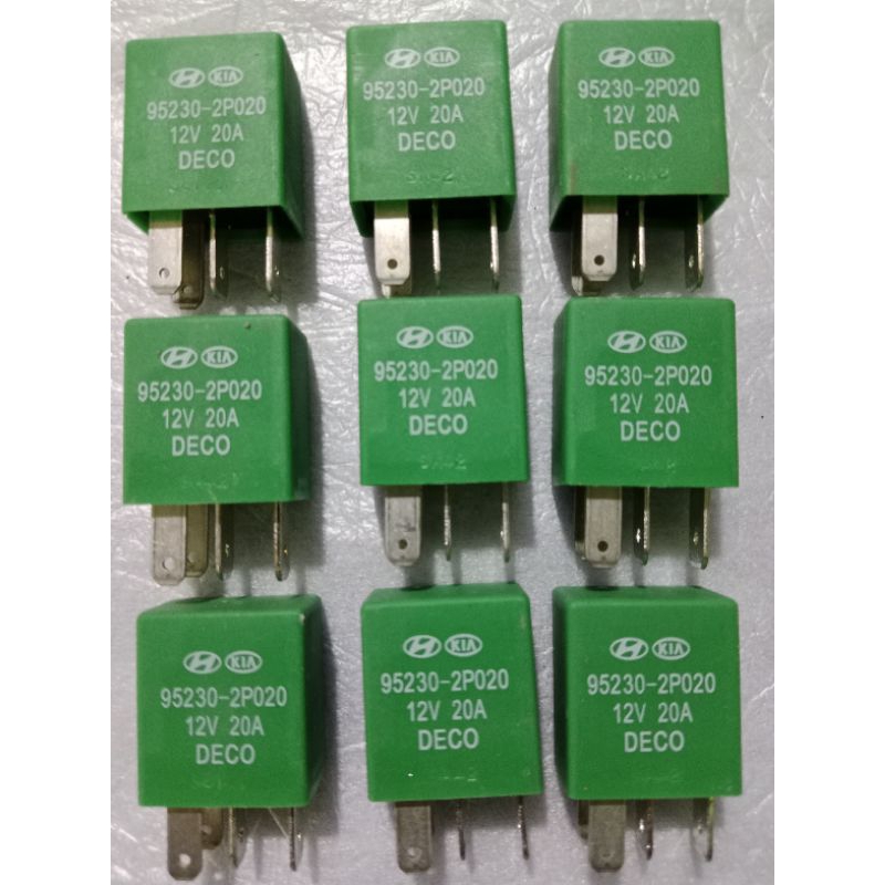 Jual RELAY KAKI 4 95230-2P020 12V 20A DECO. | Shopee Indonesia