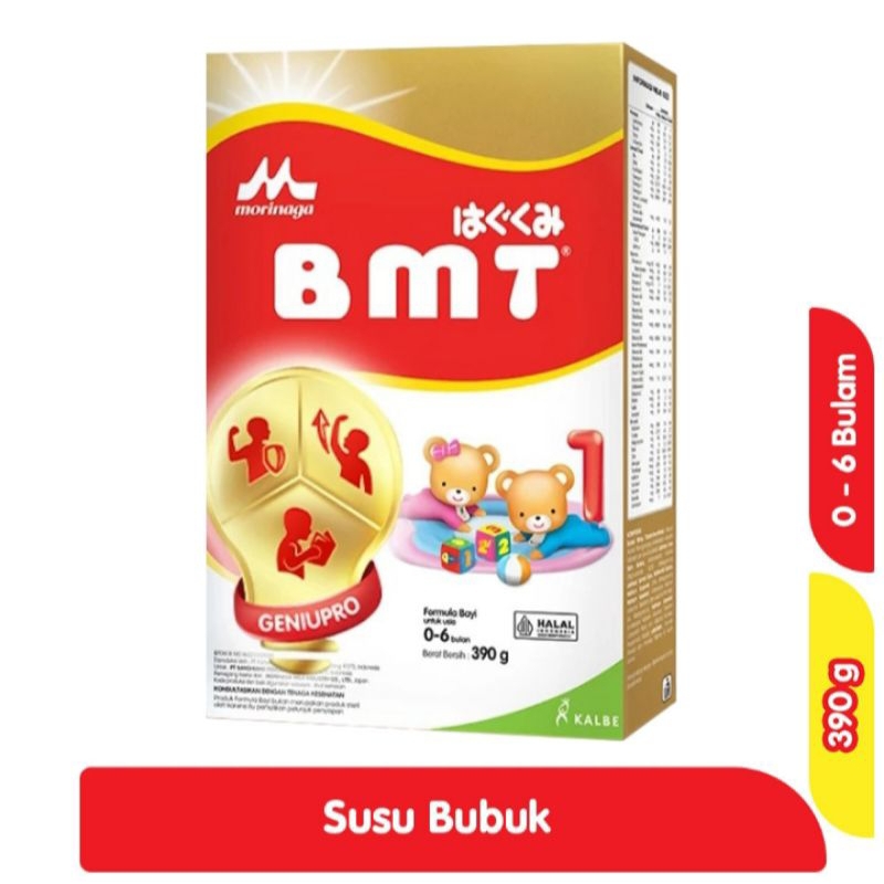 Jual Morinaga BMT 1 Gold Susu Formula Bayi 0-6 Bulan Plain 390 g ...